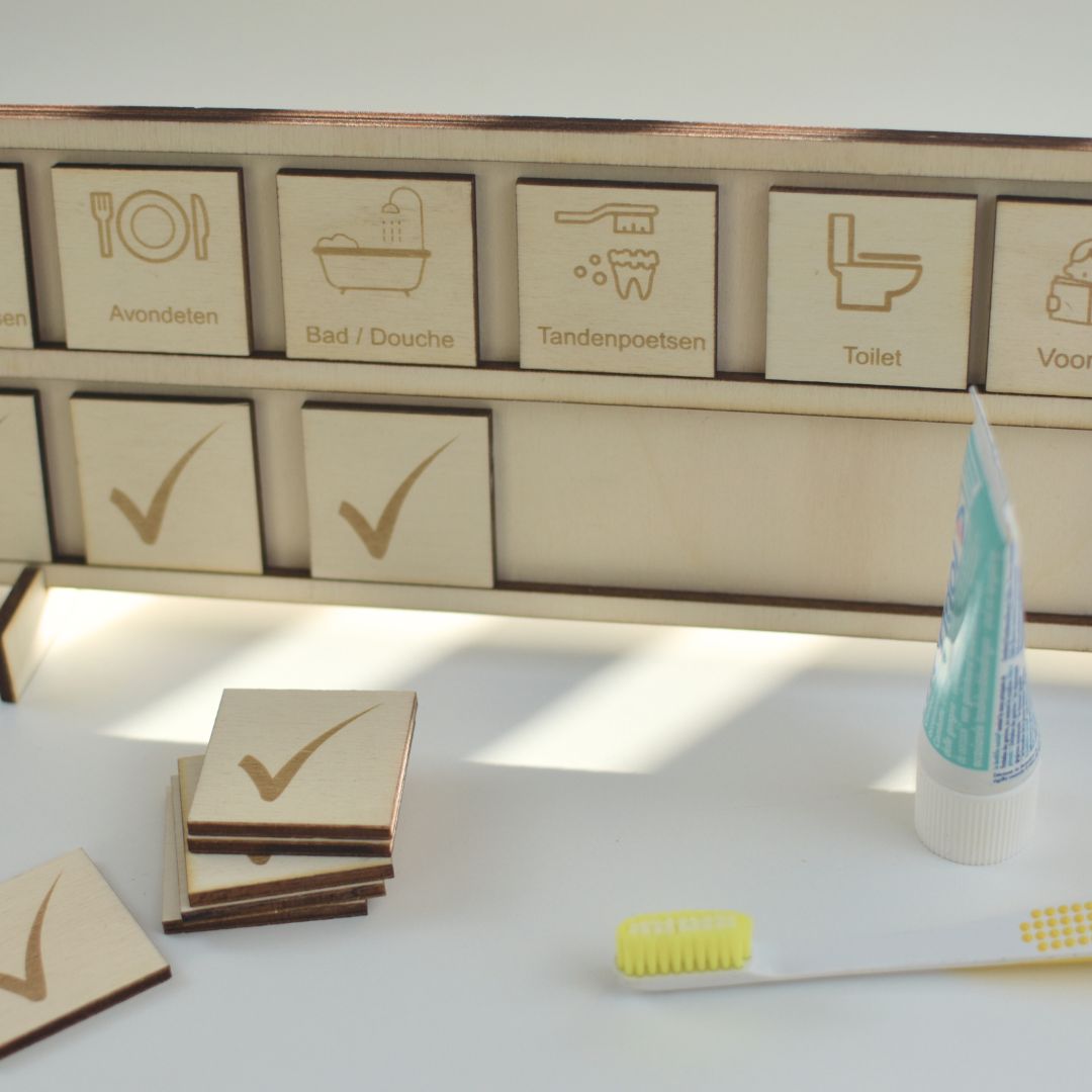 Dag/Avondroutine Planner | Visuele Structuur
