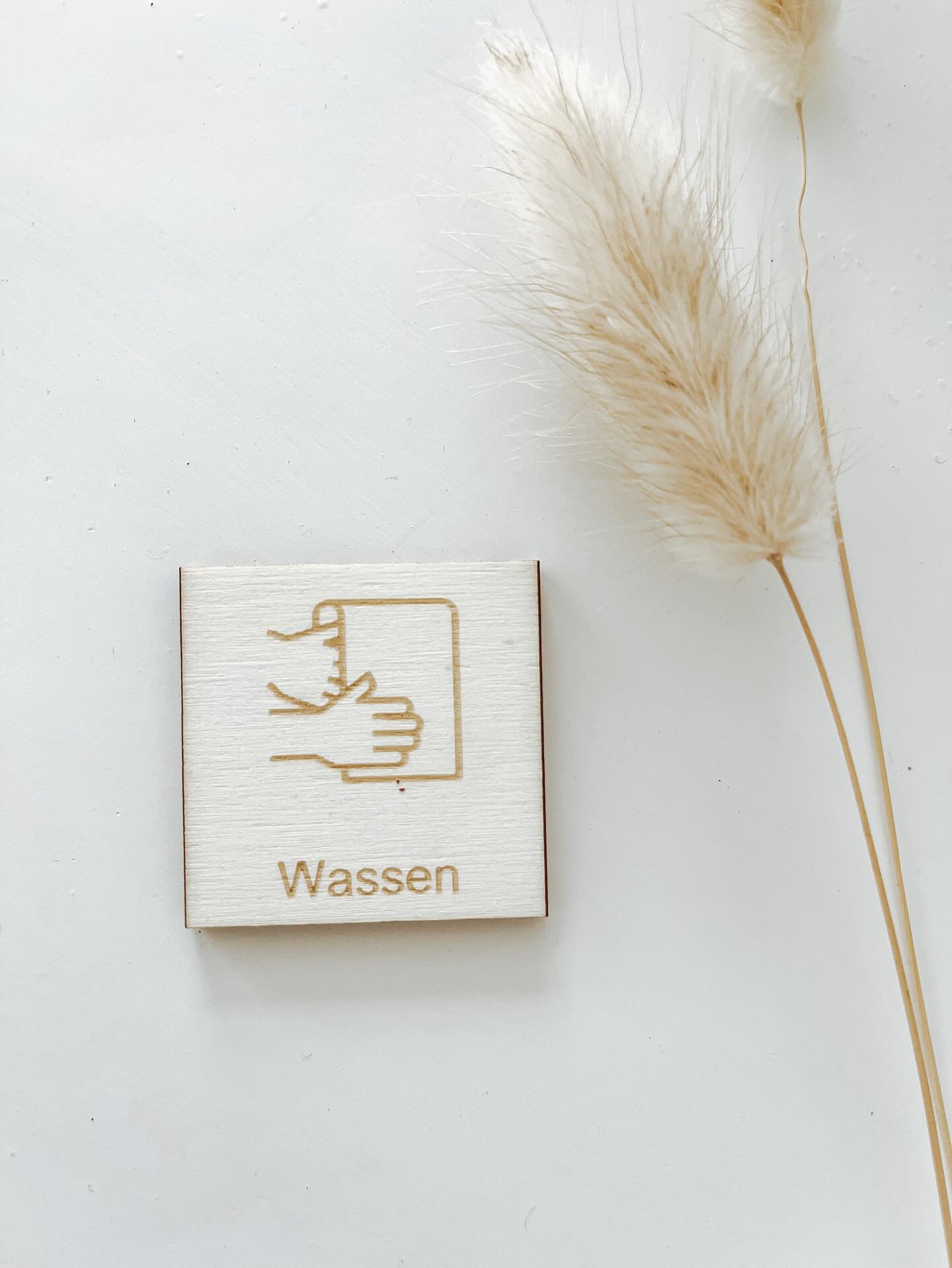 Pictogram wassen